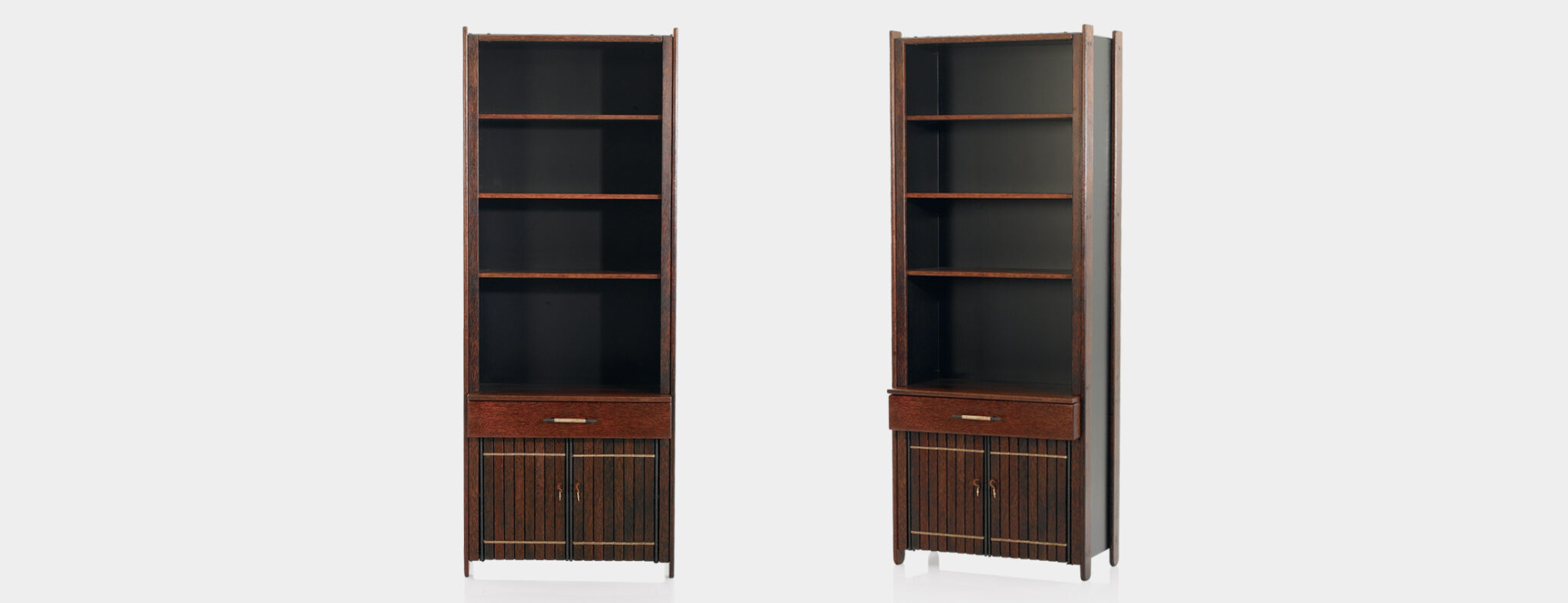 Two Door Open Wall Unit - PACIFIC GREEN FURNITURE : Exotic Palmwood ...